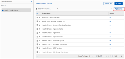 Migrate Health Check Forms to the New Format – Adaptiva Support Portal