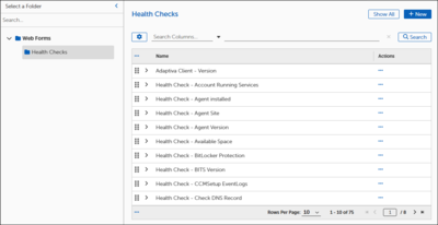 Migrate Health Check Forms to the New Format – Adaptiva Support Portal